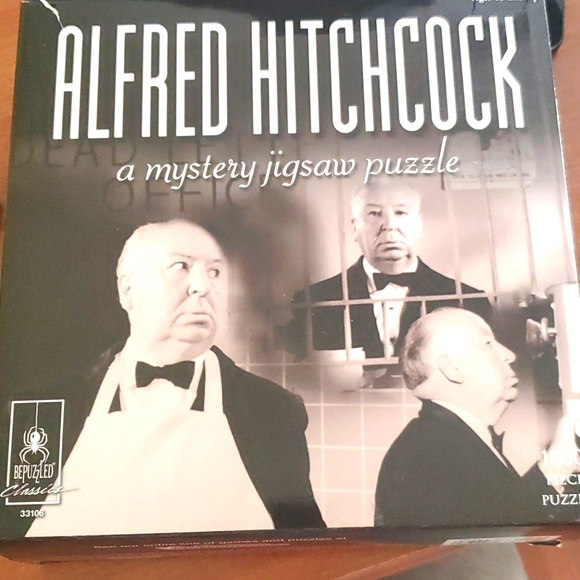 Bepuzzled | Games | Alfred Hitchcock Mystery Jigsaw Puzzle | Poshmark